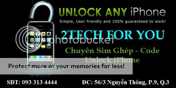 HCM - - Unlock code iPhone 4/4S/5/5S/6/6+ lên quốc tế vĩnh viễn, siêu ...