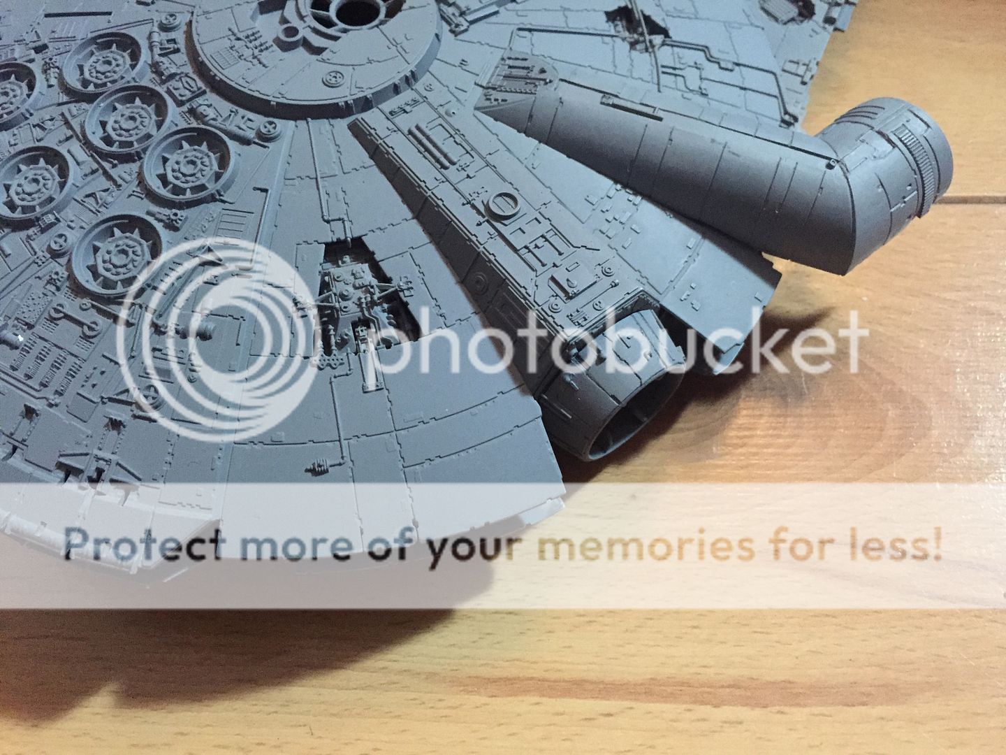 Bandai Millennium Falcon 1/144 ANH Version - Work In Progress - SF ...